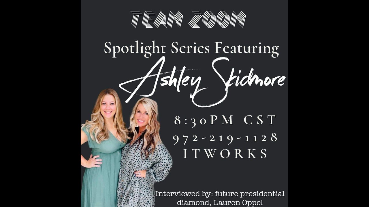 Spotlight Series w/ Ashley Skidmore - YouTube