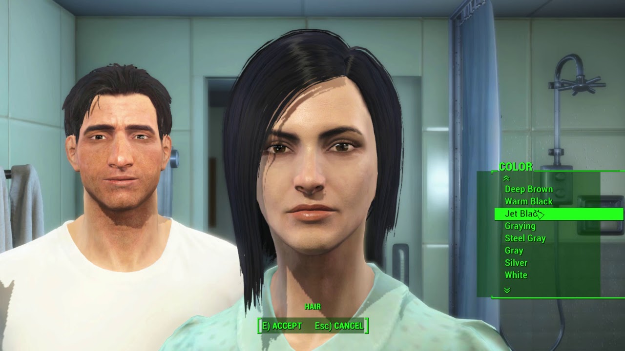 Fallout 4 - How to Make a Goth - YouTube