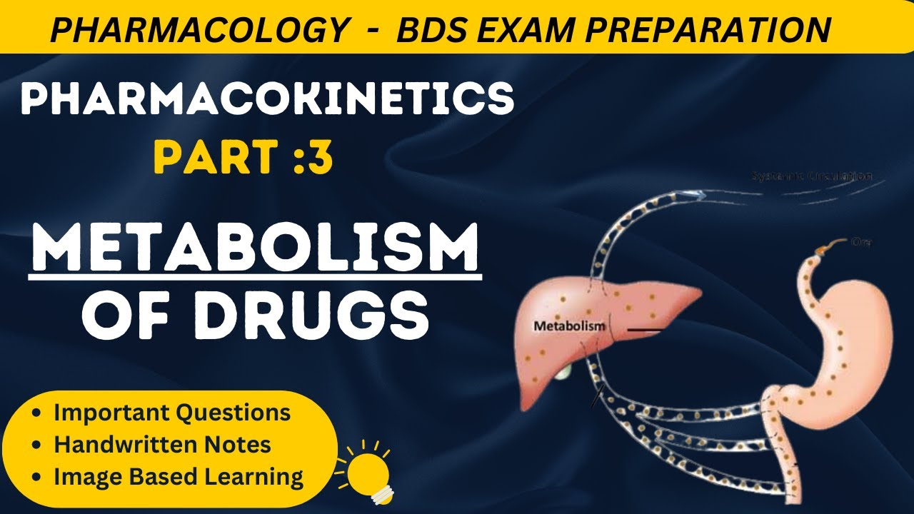 Metabolism( Biotransformation) of drugs| First Pass Metabolism ...