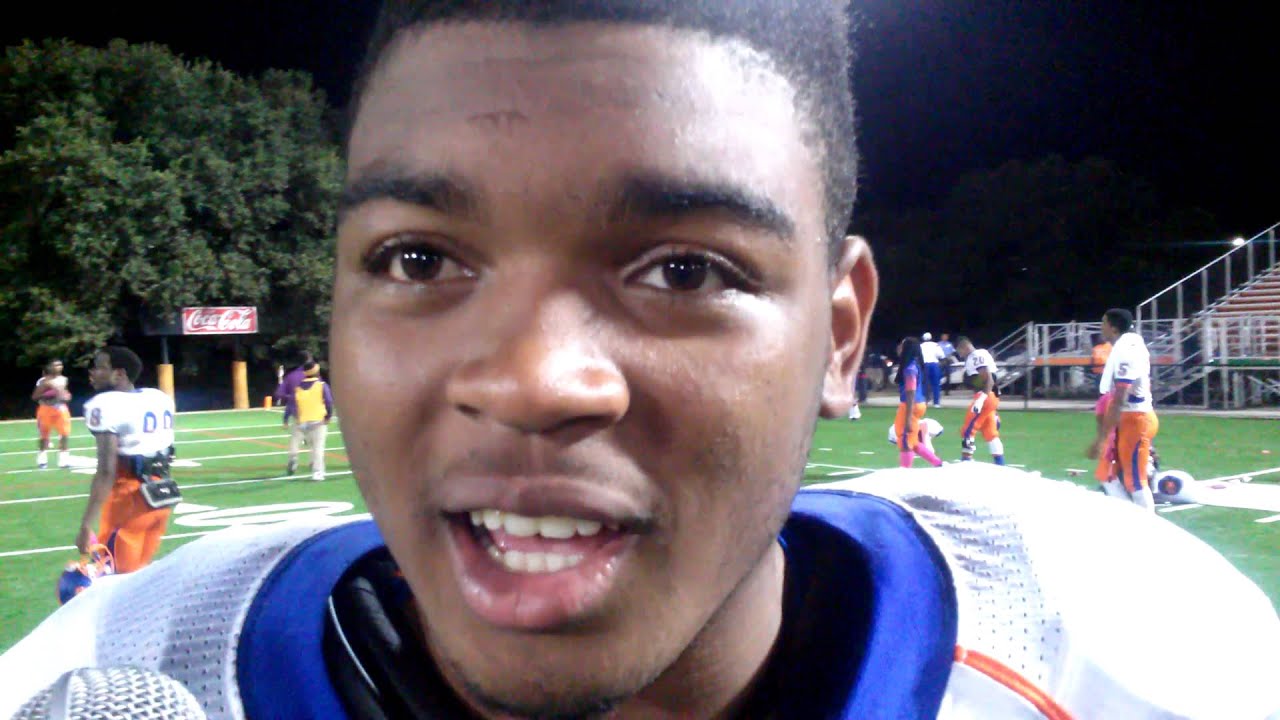 Landry-Walker's Tirrell Gilmore discusses win vs. McDonogh 35 - YouTube