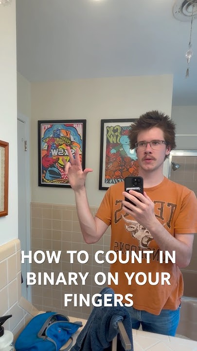 Count to 31 on one hand with me! Binary counting tutorial - YouTube