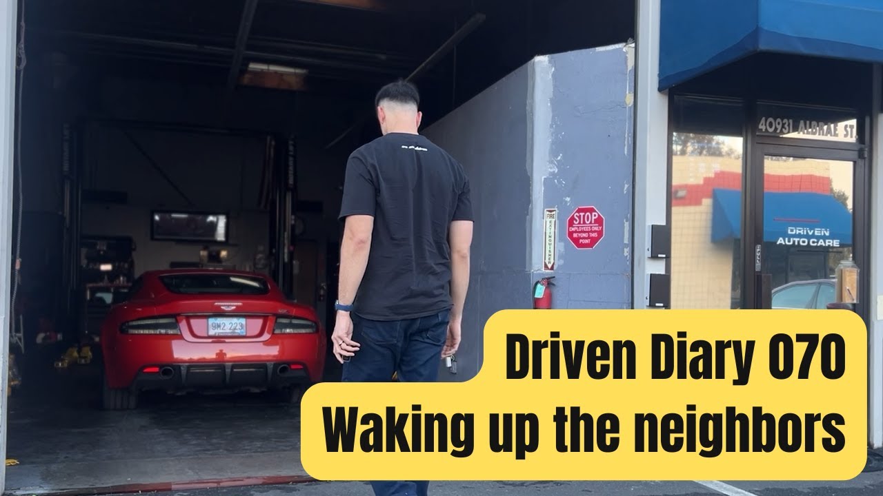 Exhausted and a New Exhaust for the Aston Martin | Driven Diary 070 - YouTube