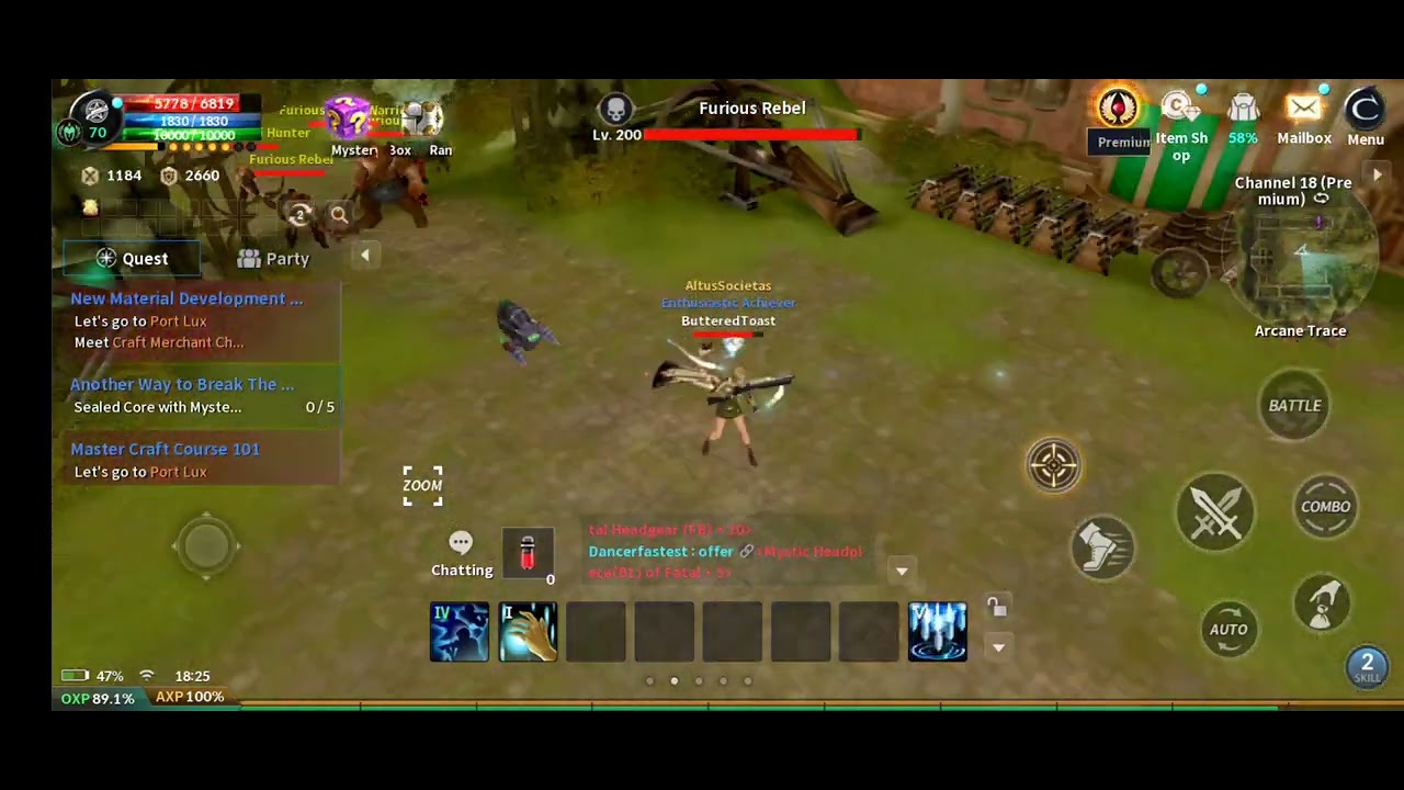 Part 2 I Changing class from WA to FG , how to use Battle Style Change ...