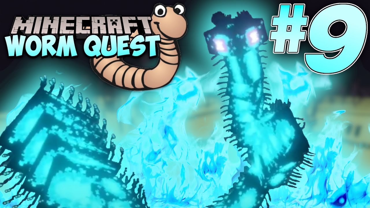 Minecraft Worm Quest - PART 9『~End of THE WORM~』 - YouTube