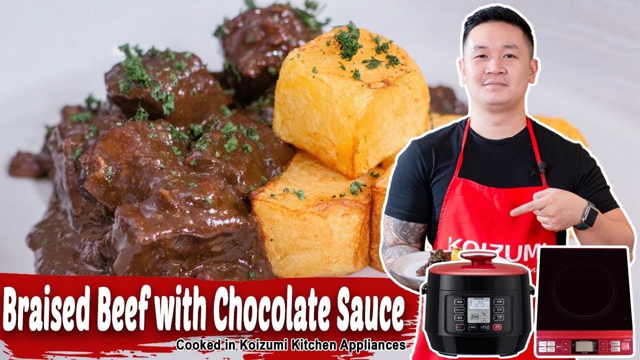 BRAISED BEEF with CHOCOLATE SAUCE - YouTube