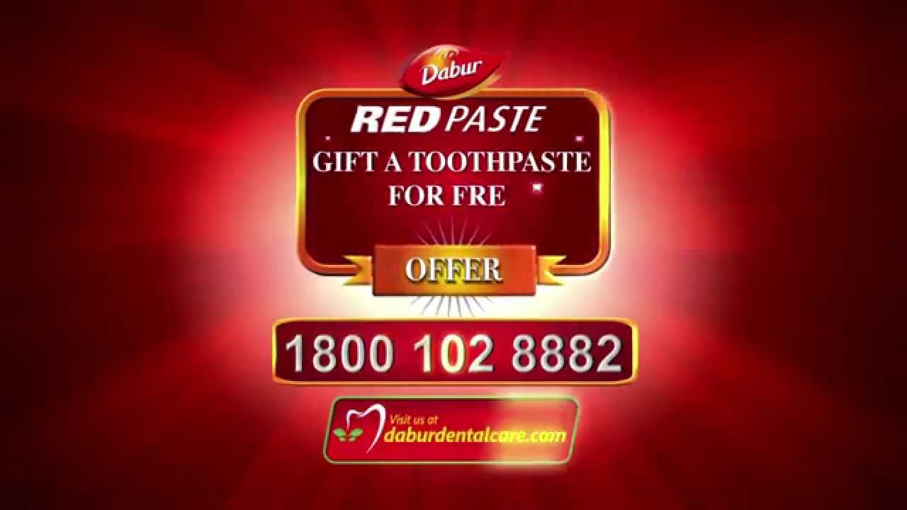 Dabur Red Paste- Natural Ayurvedic toothpaste - YouTube