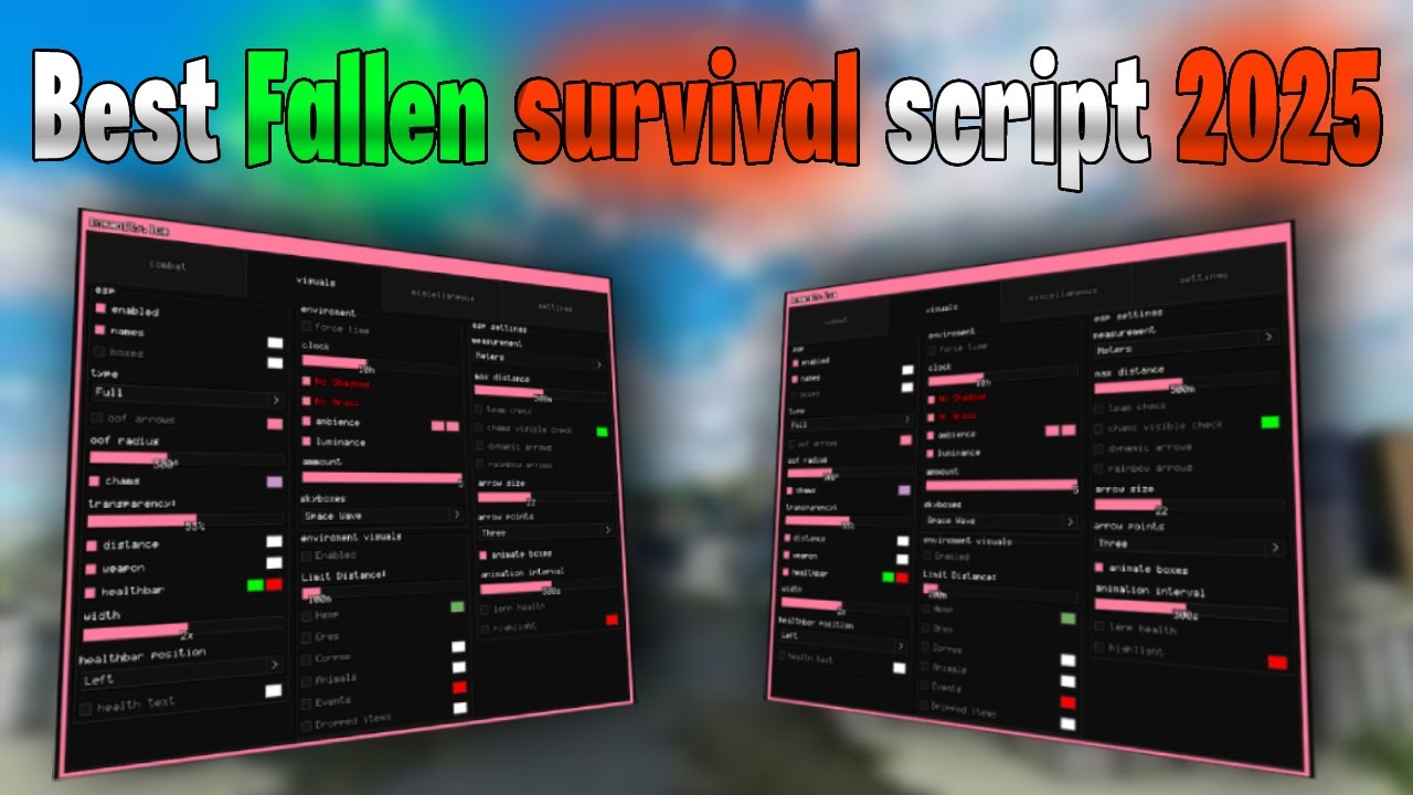 Introducing new best FREE fallen survival script of 2025! - YouTube