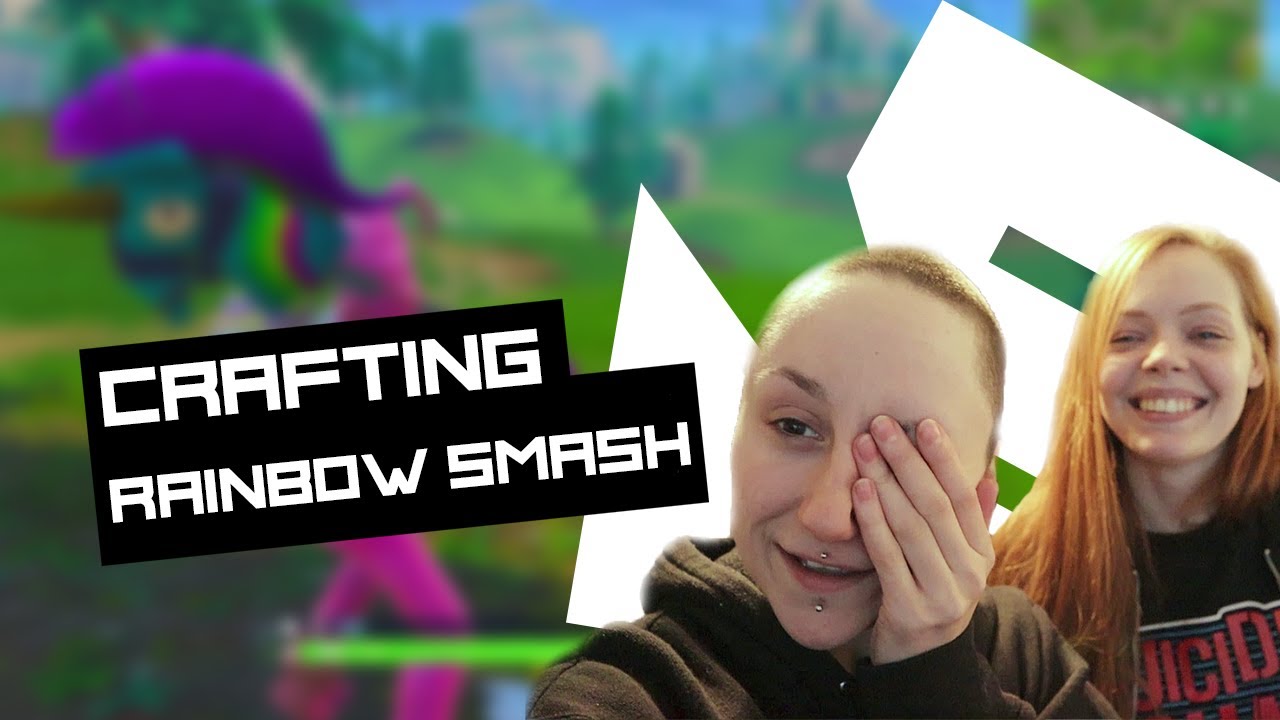 Fortnite Rainbow Smash Pickaxe prop - CRAFTING TUTORIAL - YouTube