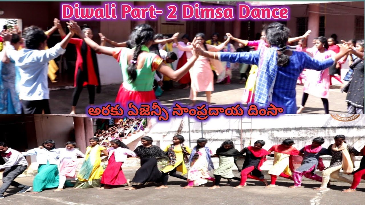 Diwali Part- 2 Dimsa Dance by ARAKU ASR district AP in India. - YouTube