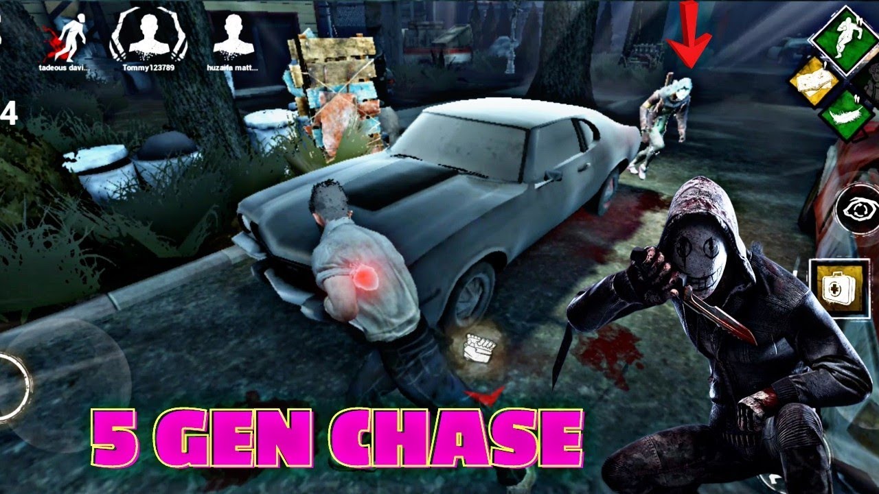 Impressive 5 gen chases in dbd mobile #dbdmobile #dbd #dbdm #dbdclips # ...