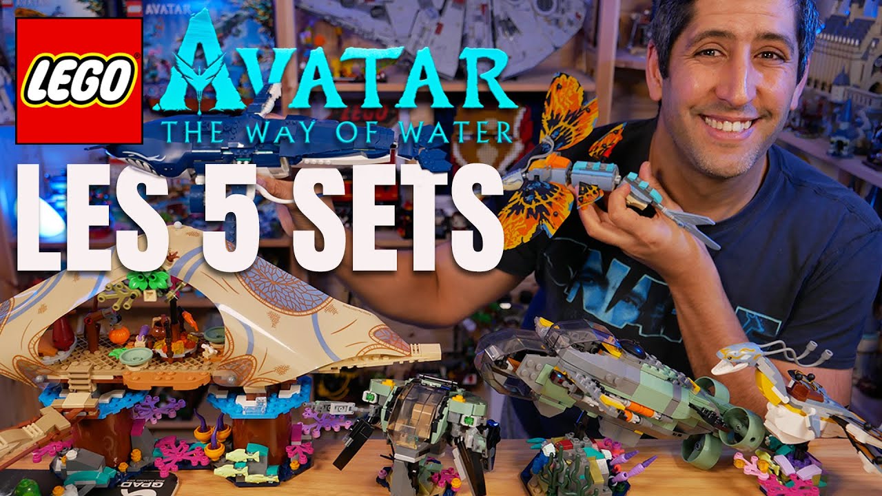 SETS LEGO AVATAR 2 : LEGO FAIT ALL IN! (Ils ont cramé tout le budget ...