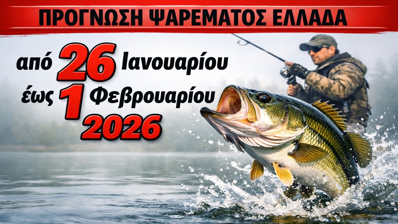 ΠΡΟΓΝΩΣΗ ΨΑΡΕΜΑΤΟΣ στην Ελλάδα από 26 Ιανουαρίου έως 1 Φεβρουαρίου 2026 ...