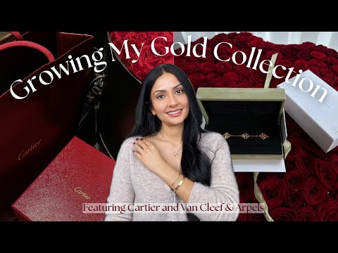 Building A Luxury Jewelry Collection | 4 Years of Gold Investment | Ft. Cartier + Van Cleef & Arpels