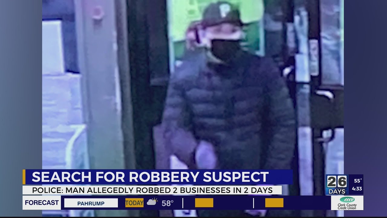 Police trying to identify suspect in recent armed robberies - YouTube
