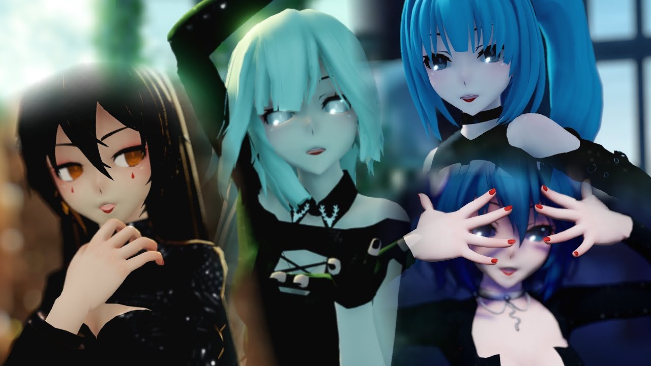 【MMD】||Webtoon TH Canvas - Snake ft. Alichar・Yukino・Rosé・Kivi♛ ♕ - YouTube