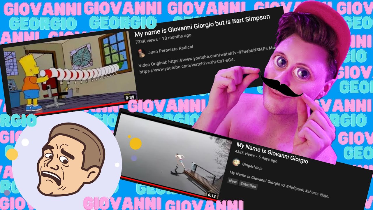 Reacting to Giovanni Giorgio memes cause I have a fish brain - YouTube