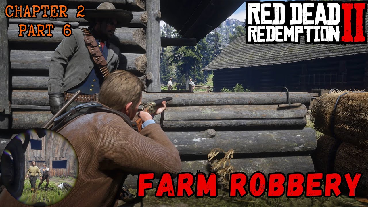 Farm Robbery RDR2 - YouTube