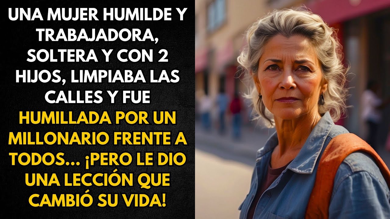 LA MUJER HUMILDE Y TRABAJADORA QUE LIMPIABA LAS CALLES FUE HUMILLADA ...