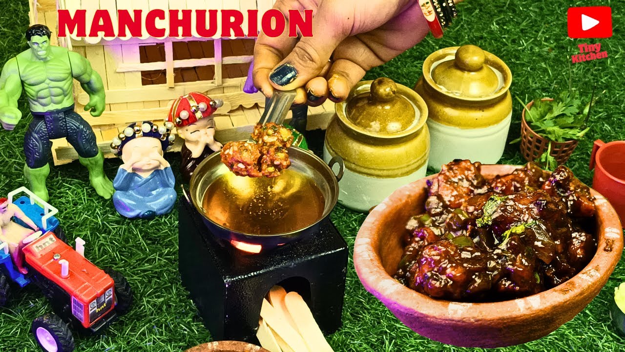 Mini Veg Manchurian Gravy | Veg Manchurian Recipe | - YouTube