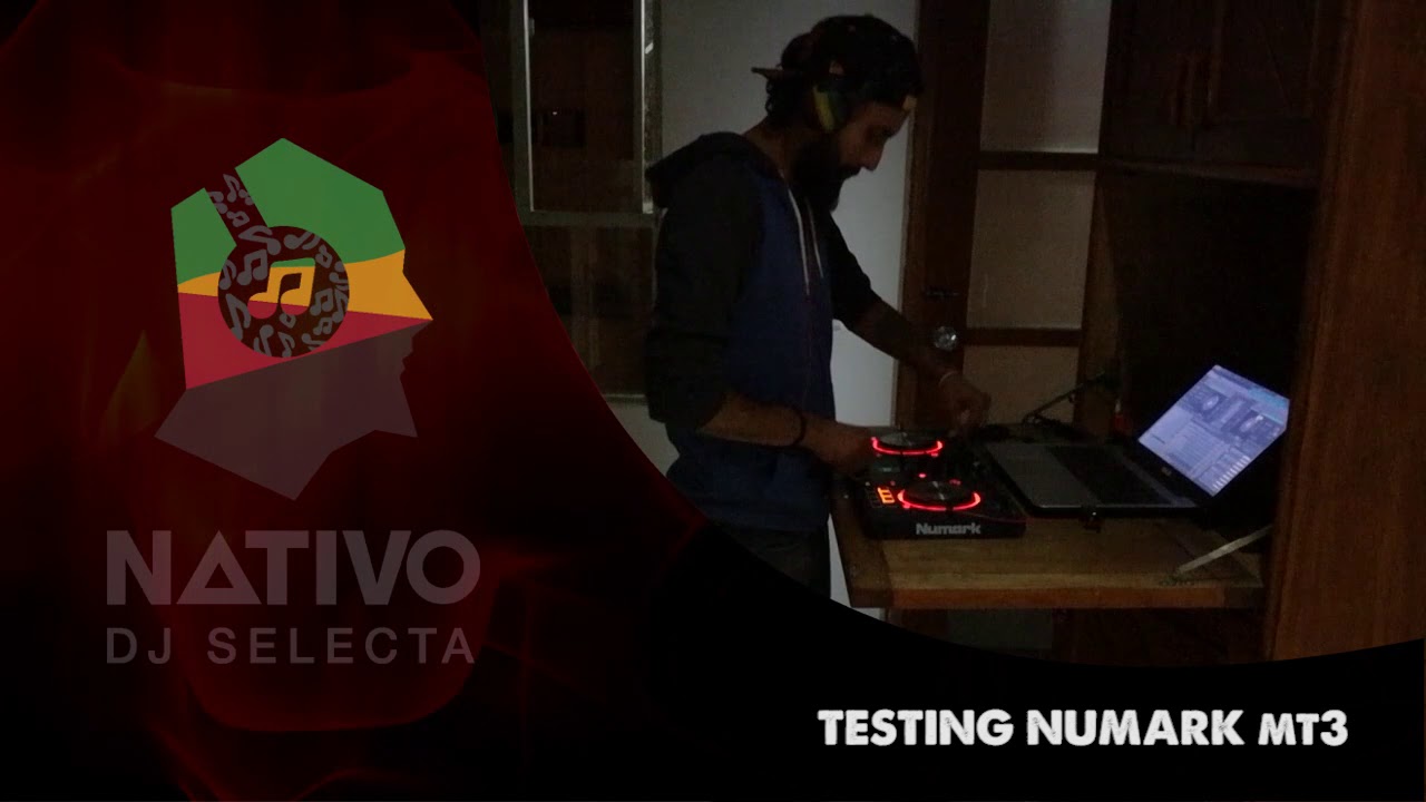 Testing Numark MT3 Dancehall Music - YouTube