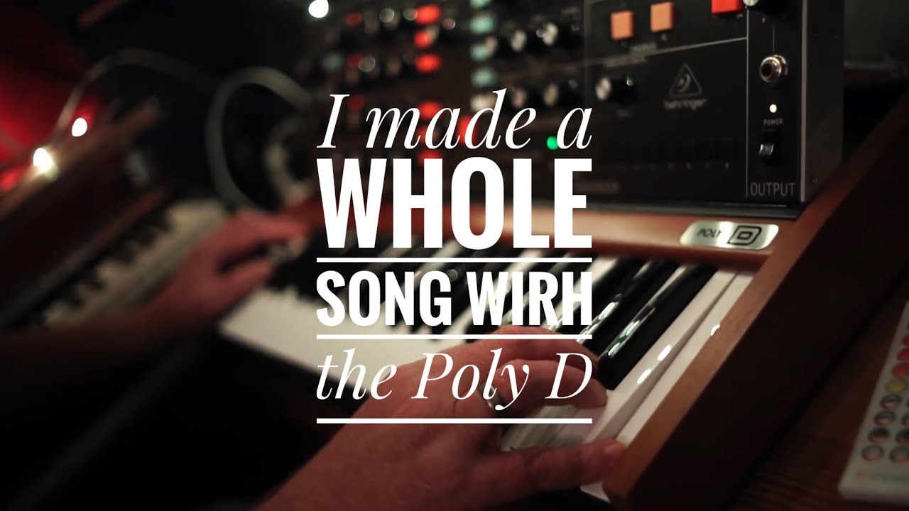 Echoes in Poly / I made a whole song with the Behringer Poly D / ‘80s ...