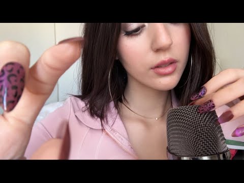ASMR barely there whispers & mic scratching will melt your brain 🧠 