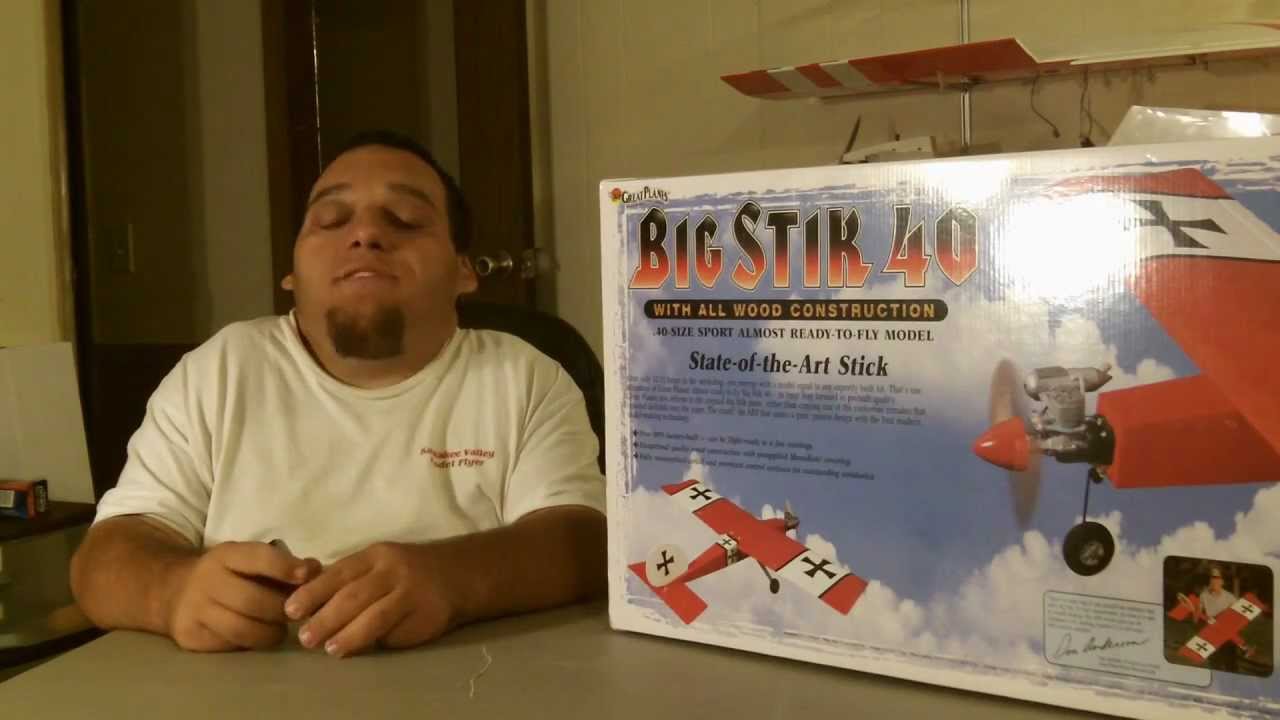 UNBOXING OF THE GREATPLANES BIG STIK 40 On Guillows78 Rc World - YouTube