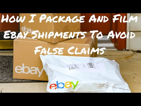 How I package eBay Shipments - YouTube