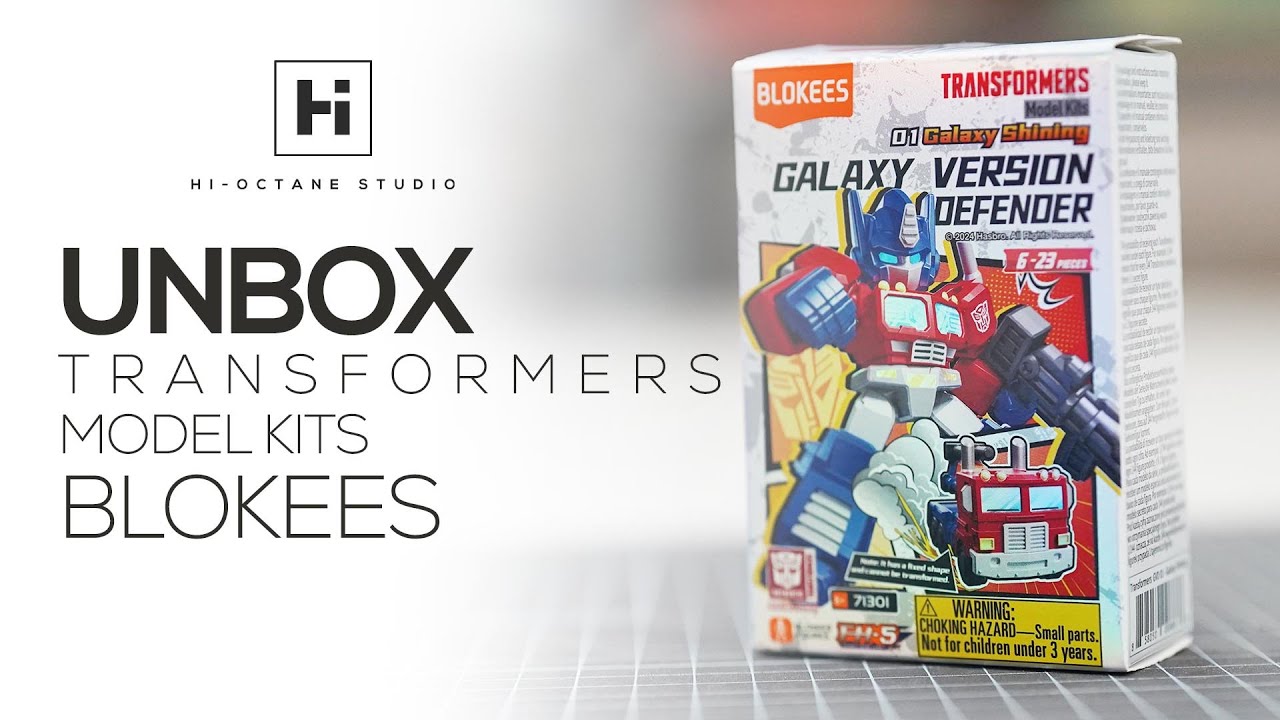 UnBox : Transformers Model Kits [BLOKEES] - YouTube
