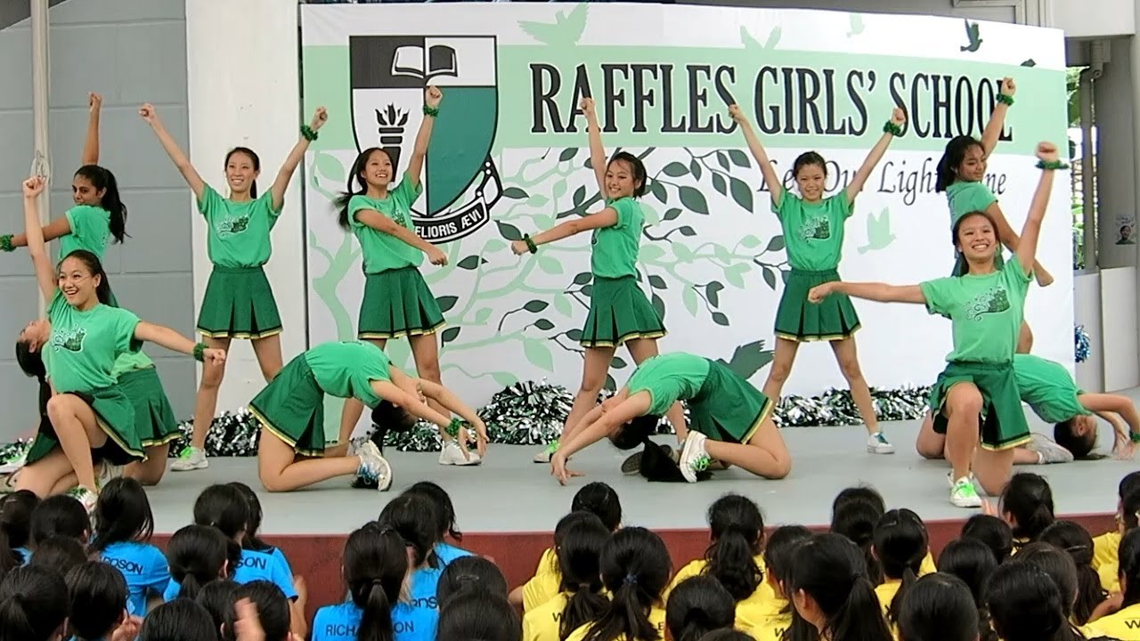 ★RGS Raffles Girls' School 2014 - Buckle Cheerleading & Dance 2of5 [HD ...
