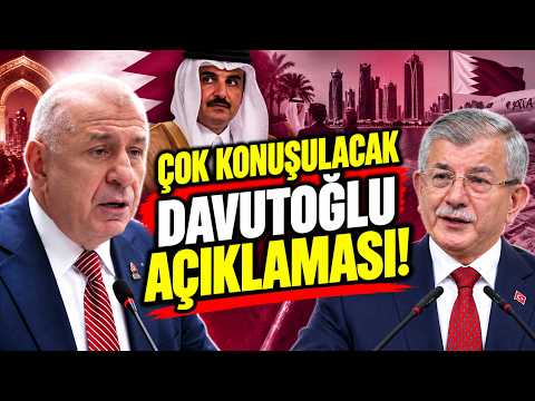 ÇOK KONUŞULACAK Davutoğlu Açıklaması! Ümit Özdağ Ahmet Davutoğlu Hakkında Ne Dedi? İşte O Anlar!