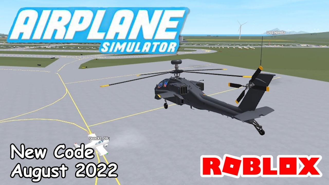 Roblox Airplane Simulator New Code August 2022 - YouTube