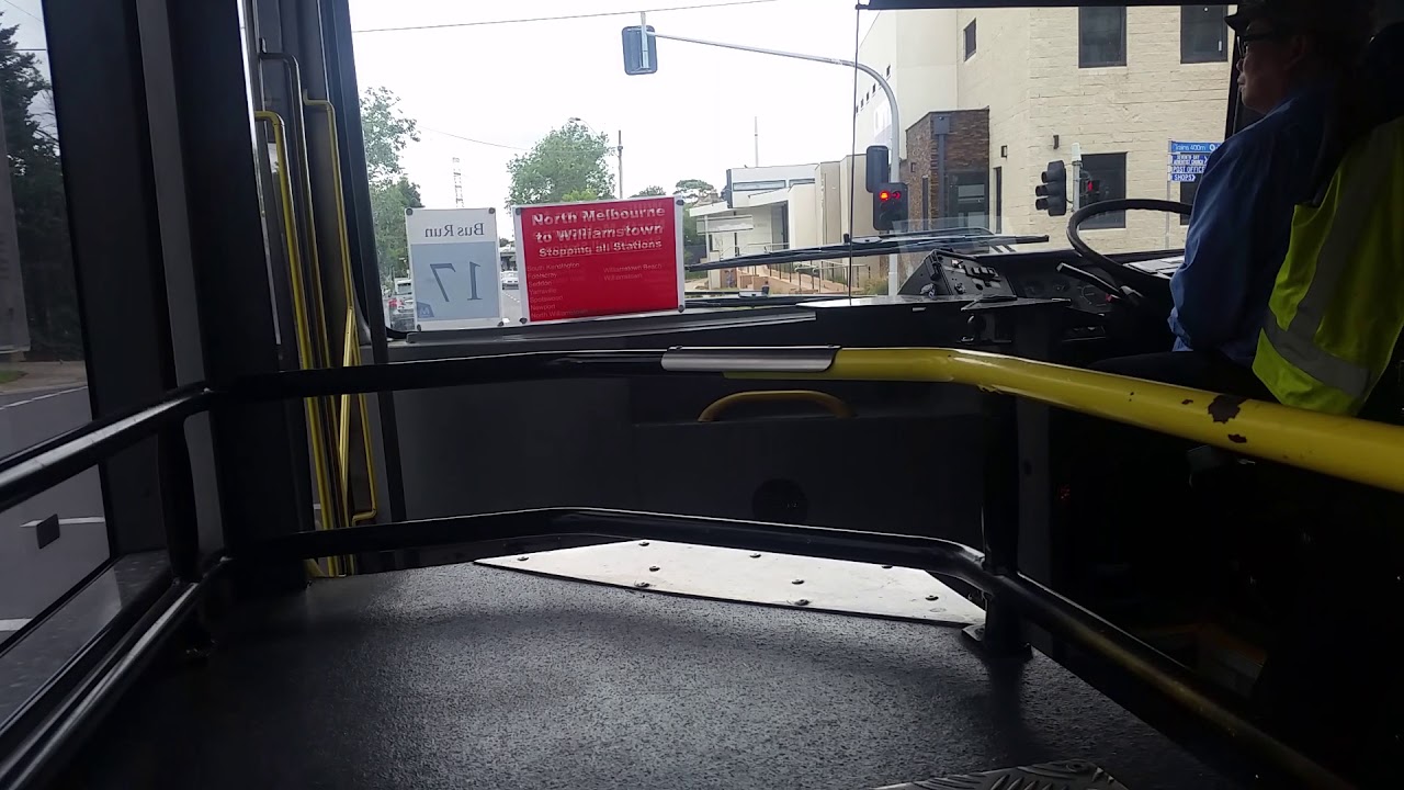 Riding a Rail Replacement bus on the Werribee/Williamstown lines - YouTube