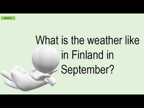 What Is The Weather Like In Finland In September? - YouTube