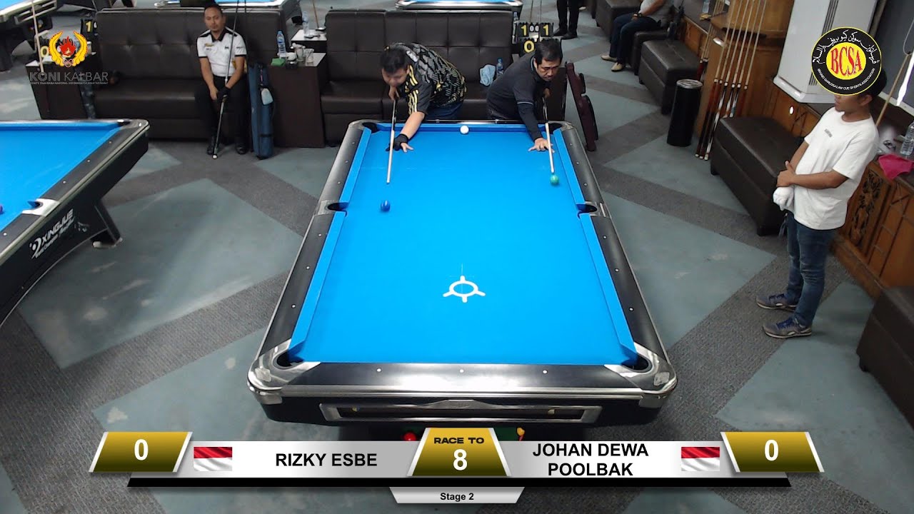 BACOOT Feat CARABAO BORNEO 9 BALL OPEN 2023 | RIZKY ESBE vs JOHAN DEWA ...