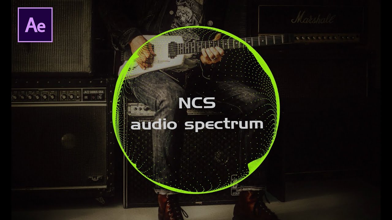 After effects tutorial | NCS audio spectrum in after effects - PixelZoom - YouTube