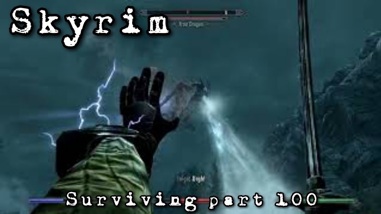Surviving in Skyrim pt 100 ( The Caller ) - YouTube