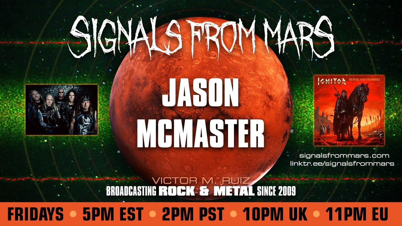 Jason McMaster | Signals From Mars December 7, 2024 - YouTube