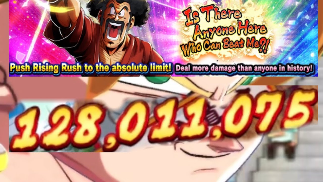 ALMOST 130M Rising Rush Damage in the Hercule Event! (Blue) (Dragon ...