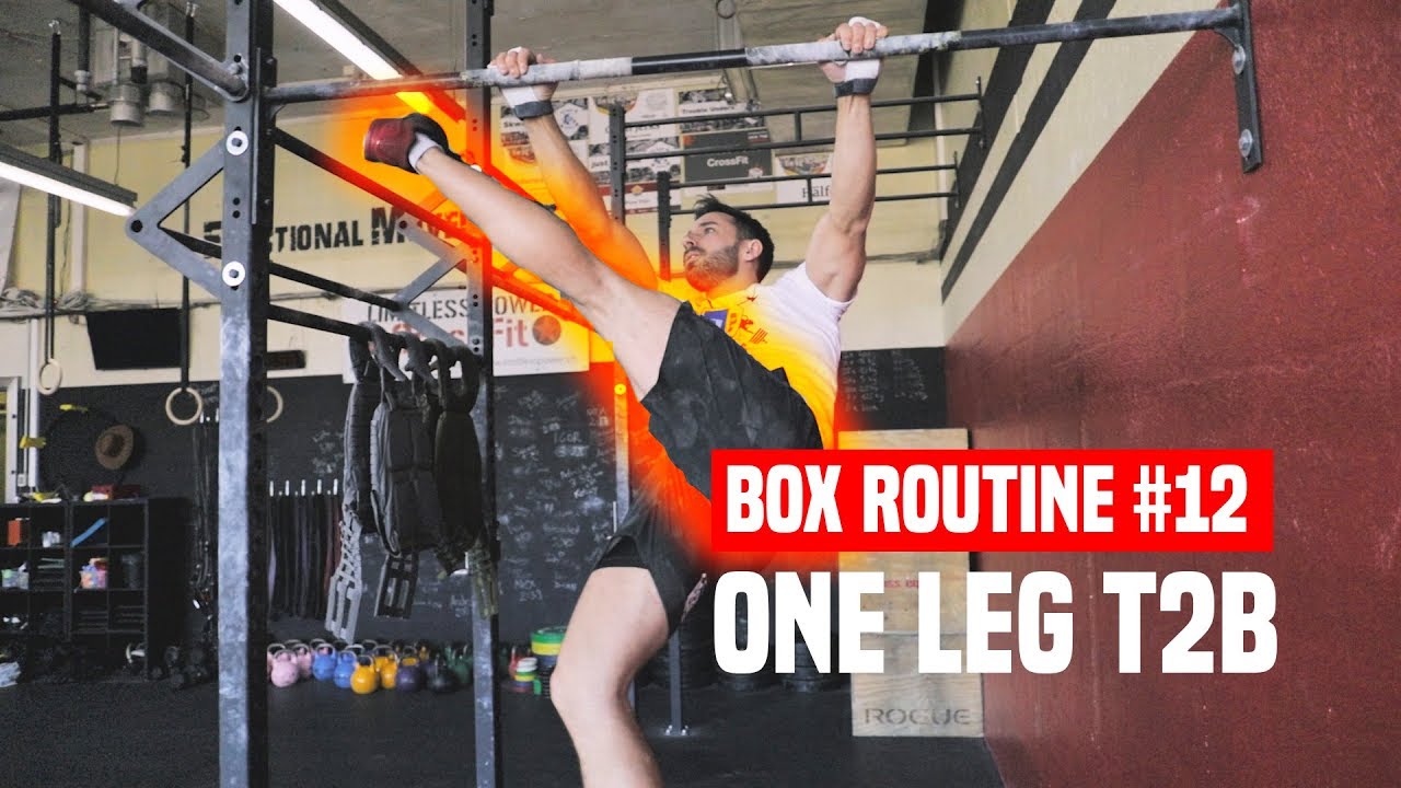 One Leg T2B | Box Routine #12 - YouTube