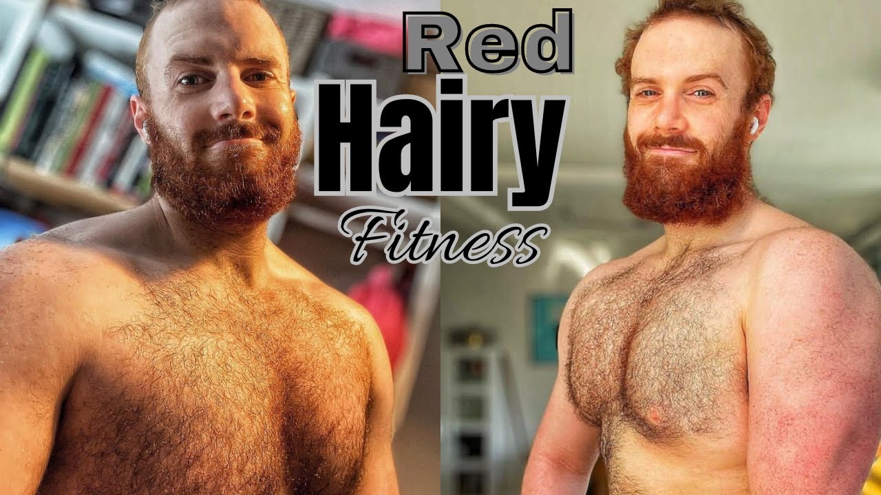 Red Beard Guy Fitness | Hairy guy bodybuilder - YouTube