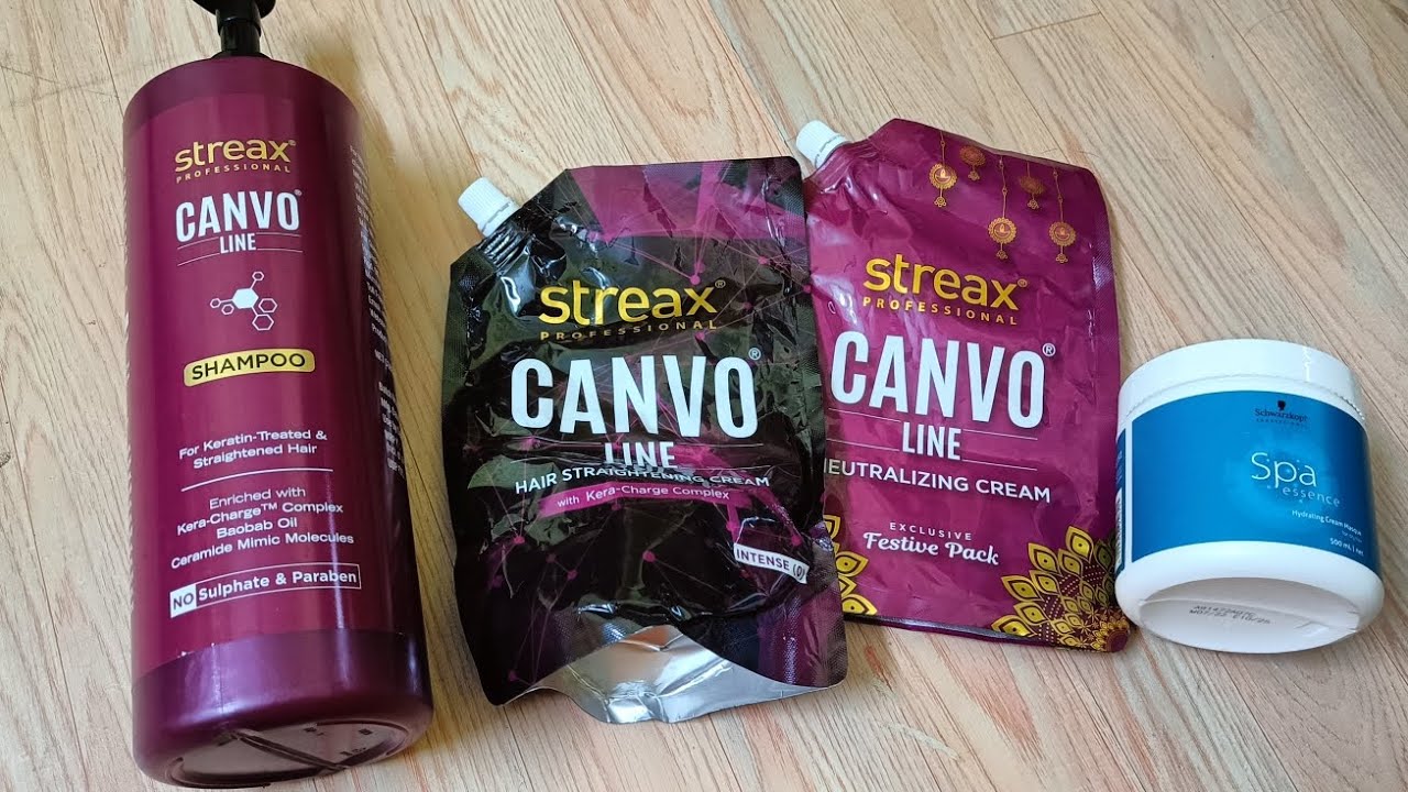 Hair Smoothening treatment full process / step by step hair smoothening ...