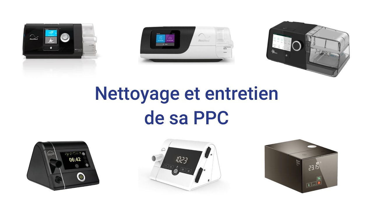 Nettoyage et entretien de sa PPC CPAP - YouTube