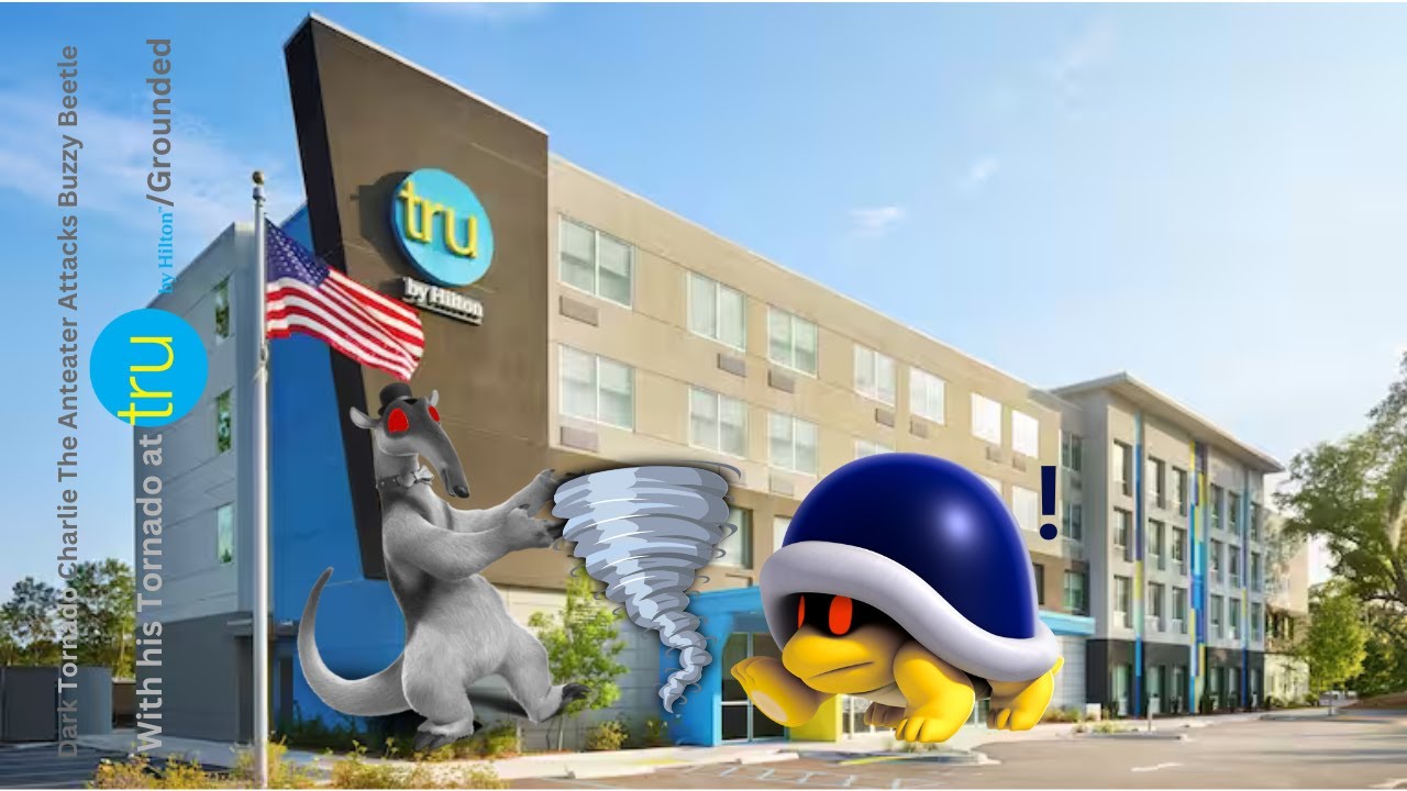 Dark Tornado Charlie The Anteater Attacks Buzzy Beetle With his Tornado ...