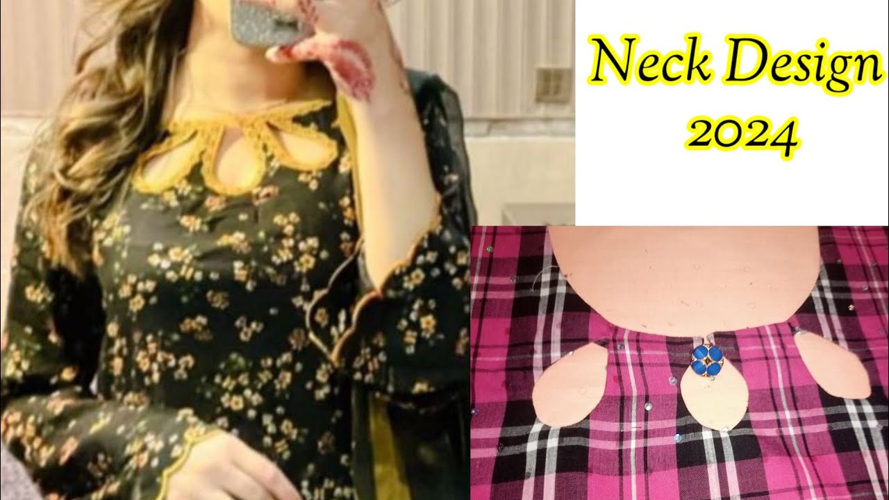 Neck Design 2024 | Trendy Neck Design cutting and Stiching | neck ...