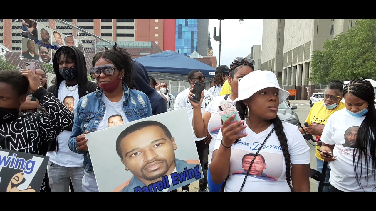 Nicholas Buckingham (Michigan Liberation_ at Wrongful Conviction Rally ...