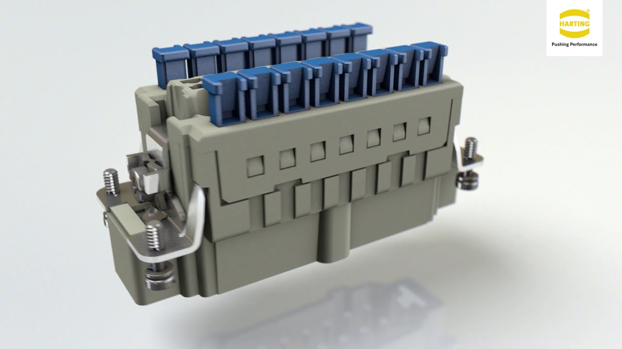 HARTING Han® ES Press - YouTube