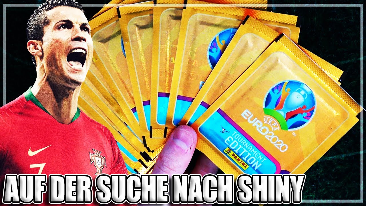 AUF DER SUCHE NACH SHINY STICKER 😱🔥 Panini UEFA EURO 2020 Sticker - YouTube