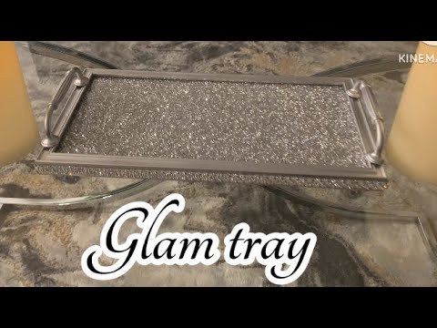 Glam tray using temu and dollar tree items - YouTube