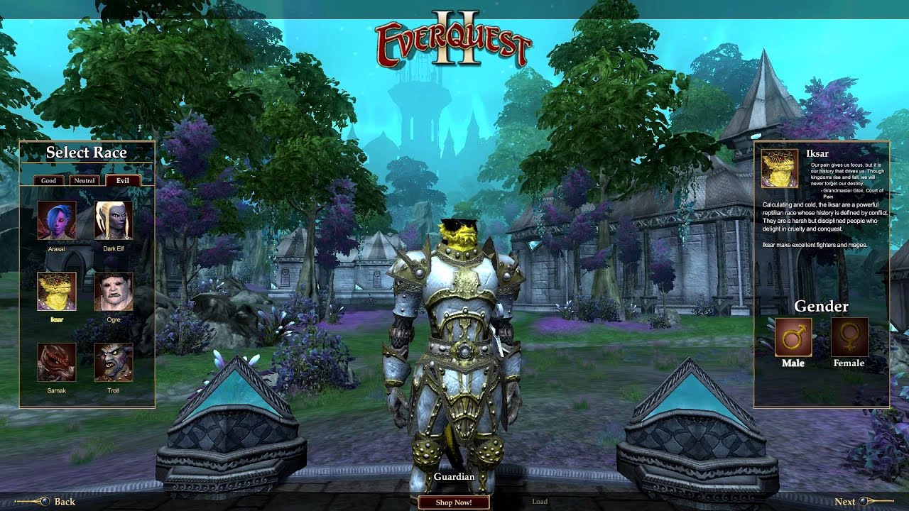 Everquest 2 Races
